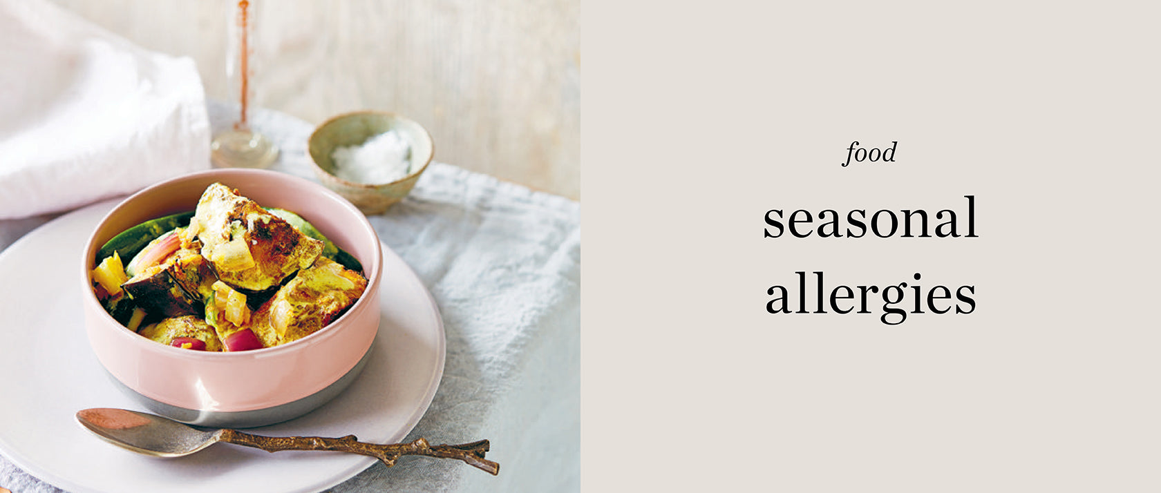 seasonal allergies & recipe for zucchini, eggplant and turmeric stew ...